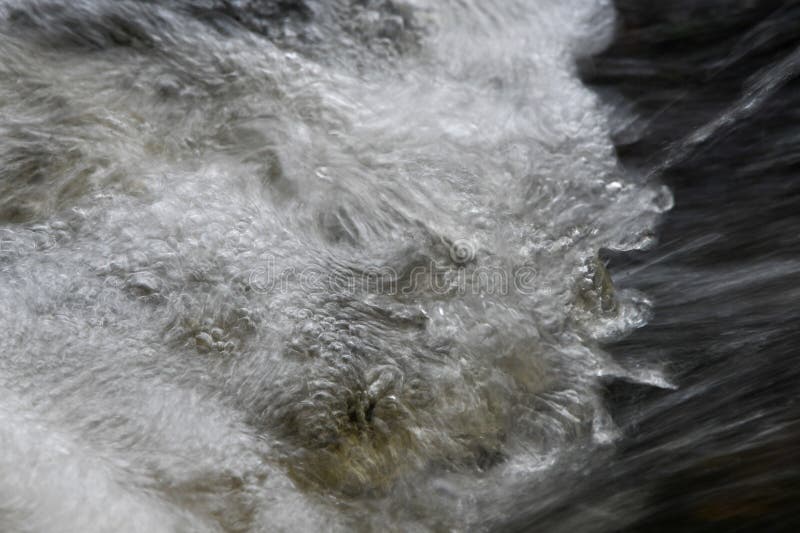 Pattern of Water in Waterfall Stock Photo - Image of close, closeup ...