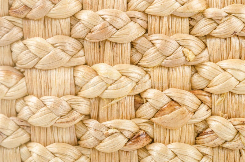 The Pattern of Weave Mat Texture As Abstract Background Stock Photo ...
