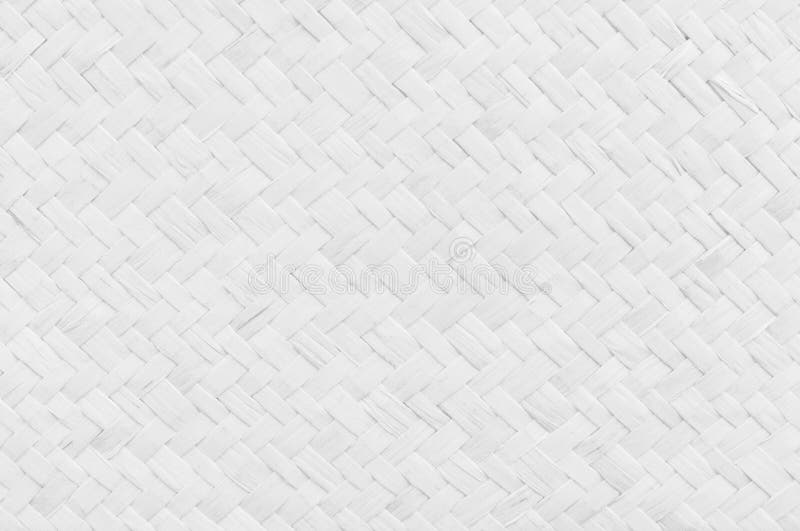 Pattern of White Old Reed Weaving Mat with Vintage Style for Background ...