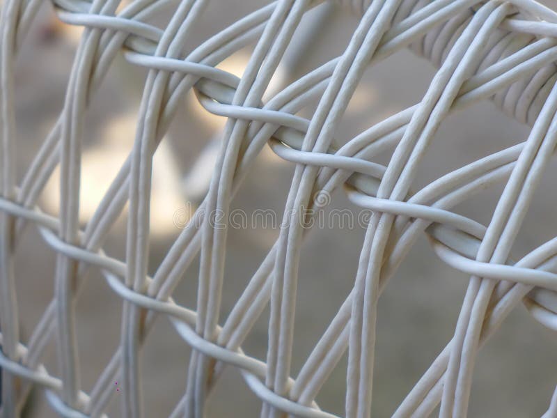 Pattern of White Rattan for Background Stock Image - Image of fiber ...
