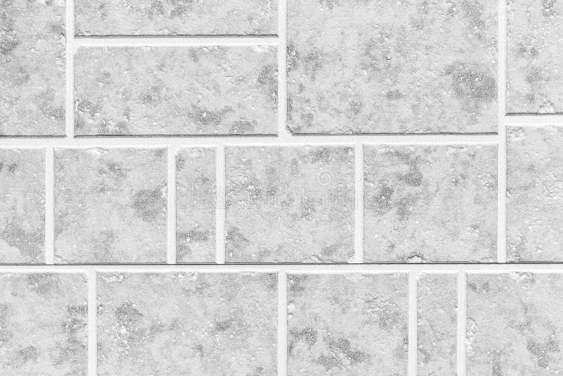 Pattern of White Stone Cladding Wall Tile Texture and Seamless ...