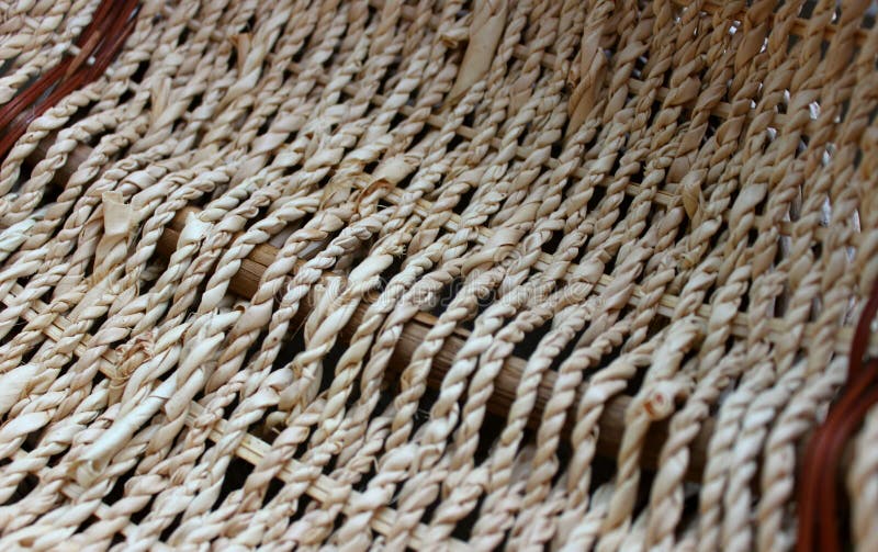 Technique of Hand Weaving Products from Twigs in the Form of a Braid ...