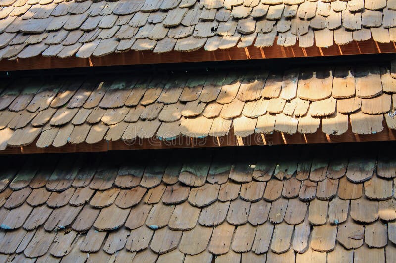 Pattern wood roof stock photo. Image of house, cedar - 77956776