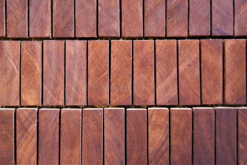 Pattern of Wooden Beams with a Rectangular Cross Section. Stock Photo ...