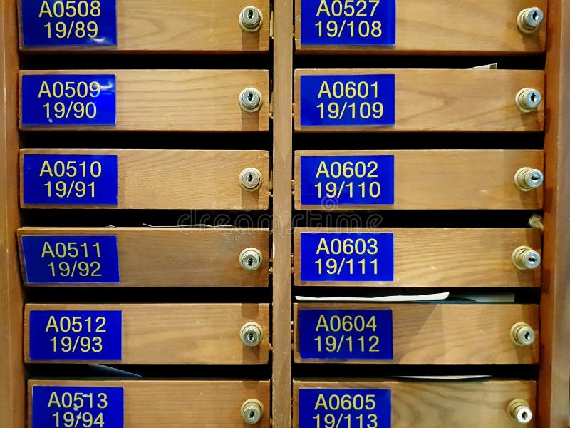 Old wooden mail box stock photo. Image of stamp, classic - 38833756