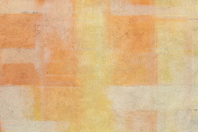 Pattern of Yellow Textured House Wall Stock Image - Image of squares ...