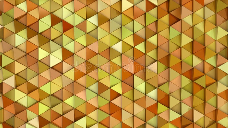 Pattern of Yellow Triangle Prisms Stock Illustration - Illustration of ...
