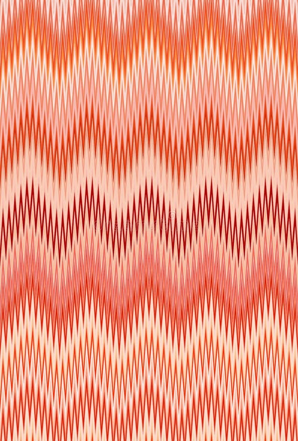 Pattern Zigzag Chevron Orange Background. Art Stock Illustration ...