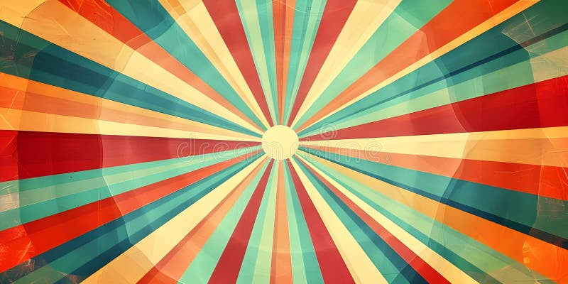 Patterned Background with Sunburst Effect, Dynamic Sunburst Effect ...