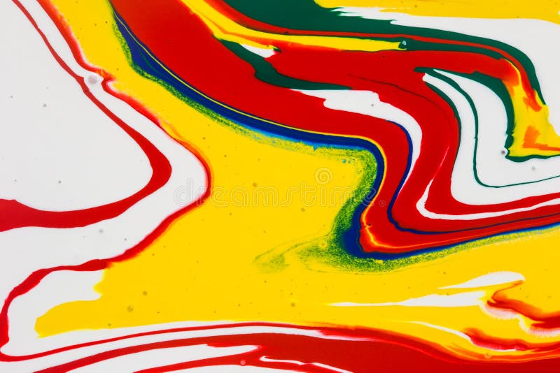 Patterned Background of Various Flowing Colors, Beautiful, Abstract ...