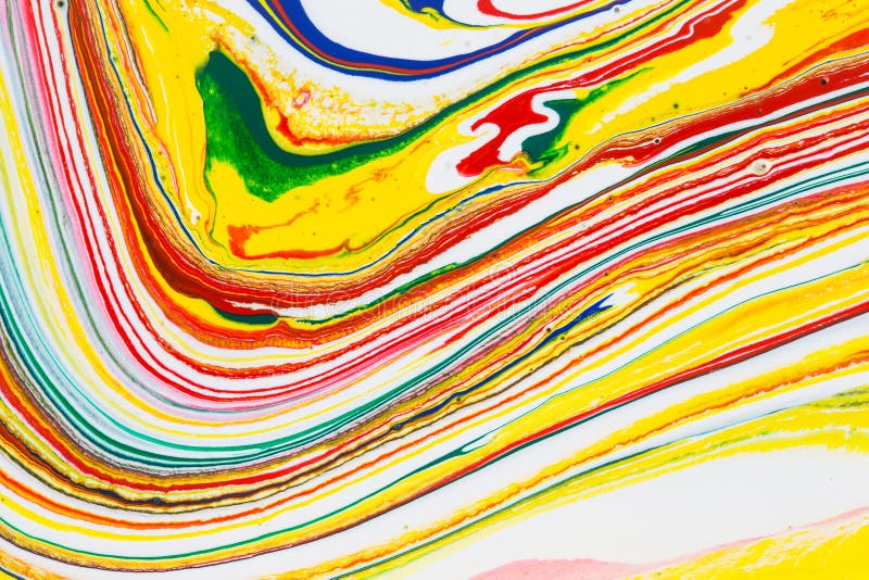 Patterned Background of Various Flowing Colors, Beautiful, Abstract ...
