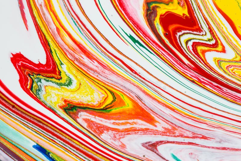 Patterned Background of Various Flowing Colors, Beautiful, Abstract ...