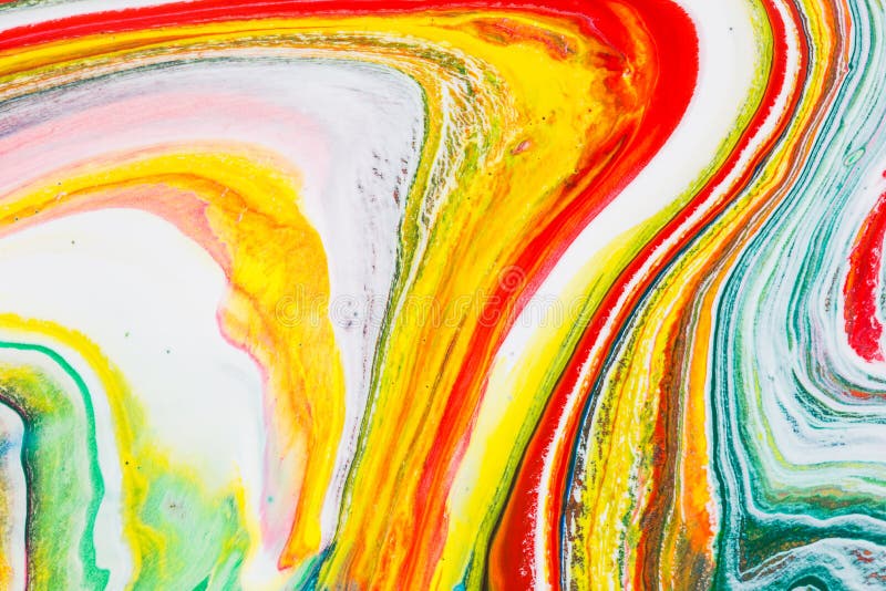 Patterned Background of Various Flowing Colors, Beautiful, Abstract ...