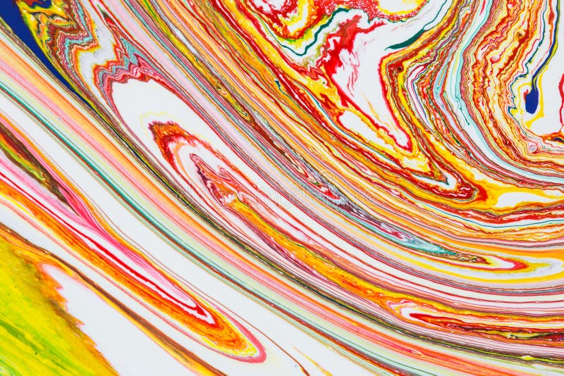 Patterned Background of Various Flowing Colors, Beautiful, Abstract ...