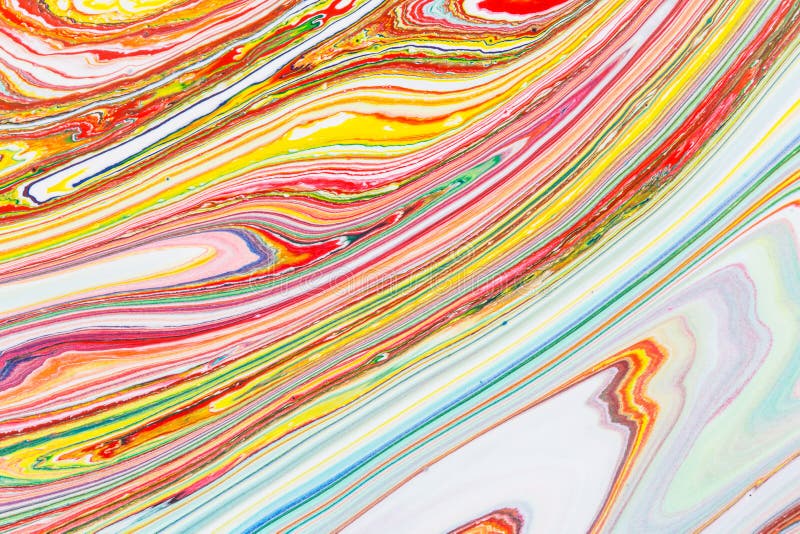 Patterned Background of Various Flowing Colors, Beautiful, Abstract ...
