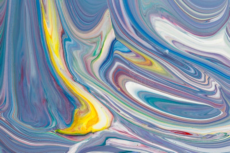 Patterned Background of Various Flowing Colors, Beautiful, Abstract ...