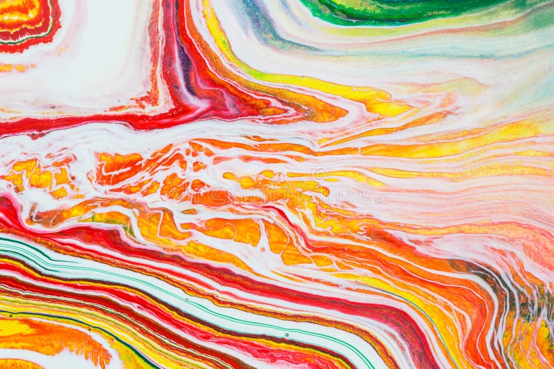 Patterned Background of Various Flowing Colors, Beautiful, Abstract ...