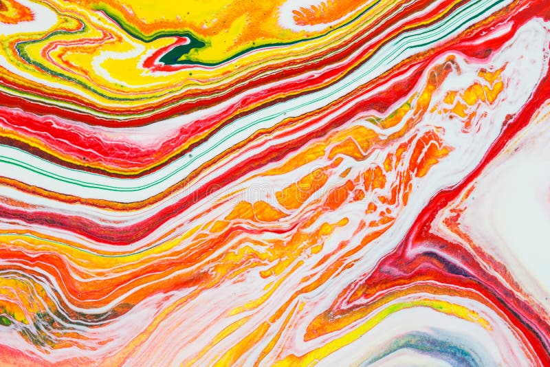 Patterned Background of Various Flowing Colors, Beautiful, Abstract ...