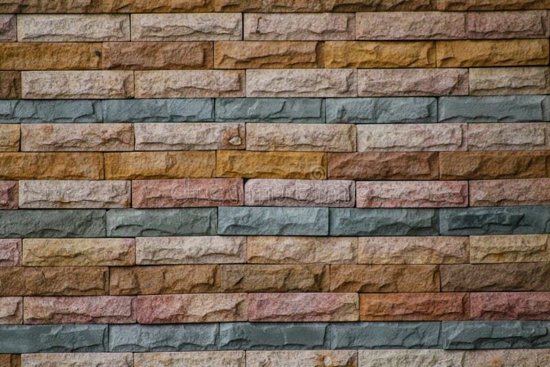 Patterned bricks wall stock image. Image of decoration - 116446477