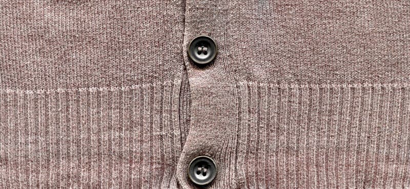 Patterned Cardigan Fabric Made of Wool. Handmade Knitted Fabric Gray ...