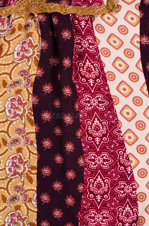 Patterned fabric stock image. Image of patterned, tablecloth - 34613621