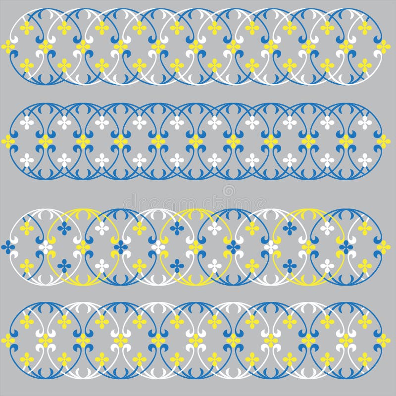 Patterned curb of color stock illustration. Illustration of invitation ...