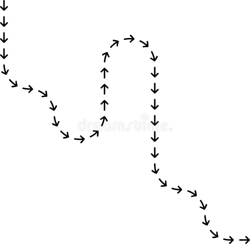 Repeated Curved Route Stock Illustrations – 2 Repeated Curved Route ...