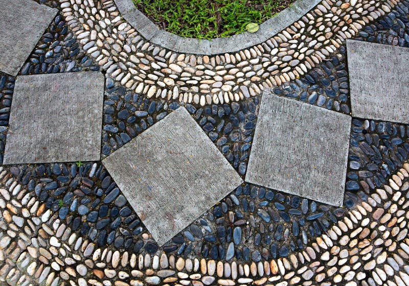 Floor of the Walk in the Park. Stock Image - Image of pattern, textured ...