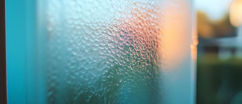 Patterned Frosted Glass Showcases Unique Textures and Gentle Light ...