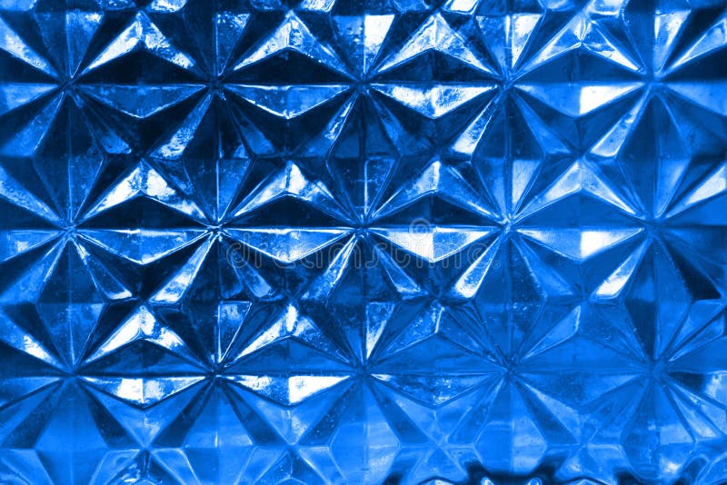 Patterned Glass in Blue stock photo. Image of glow, blue - 335316