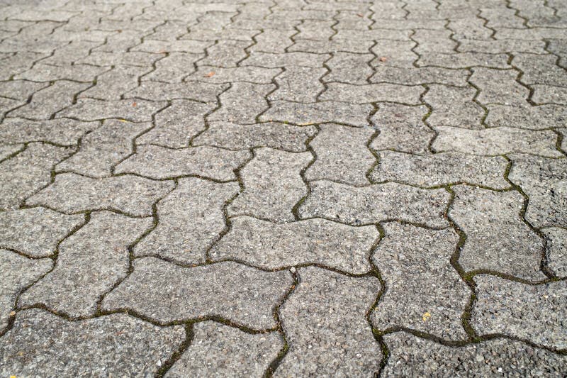 Patterned Paving Tiles, Cement Brick Floor Background, Concrete ...