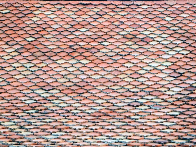 Patterned roof tiles stock photo. Image of abstract - 140032700