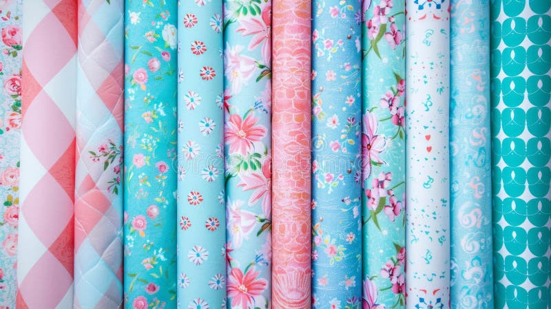 Patterned Scrapbooking Paper for Creative Crafts Stock Illustration ...