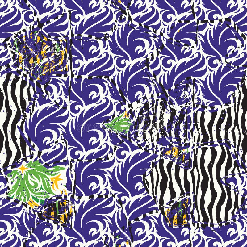 Patterned texture stock vector. Illustration of tiles - 44766663