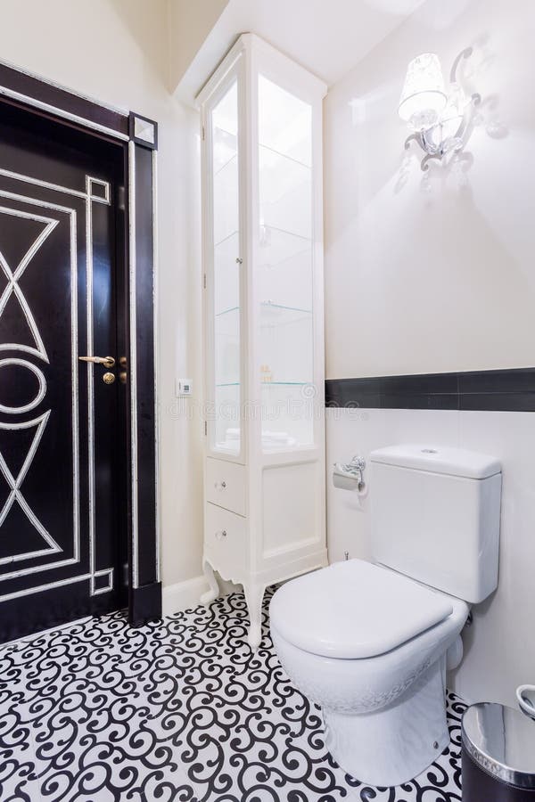 Patterned Tiles on the Floor Stock Photo - Image of light, apartment ...