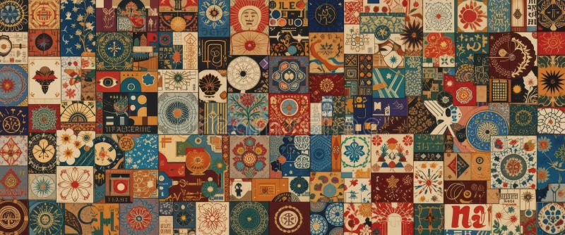 Diverse Cultural Motifs Stock Illustrations – 1,364 Diverse Cultural ...