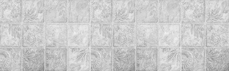 Patterned White Ceramic Wall Tile Texture and Background Seamless Stock ...