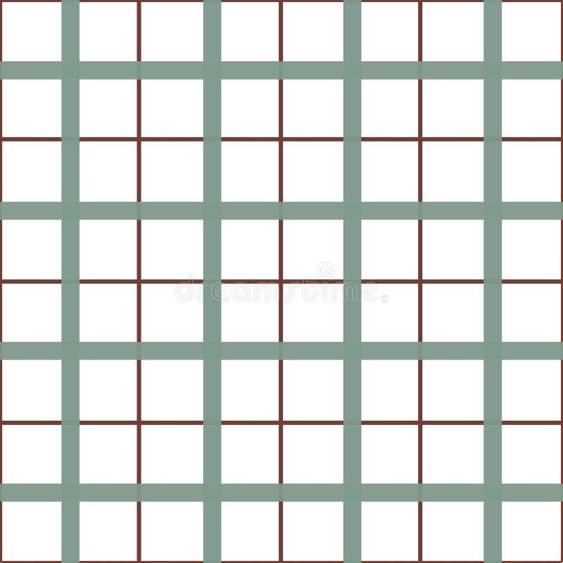 Window Pane Plaid Seamless Pattern, Brown, Green, White, Patterns 7 3 ...