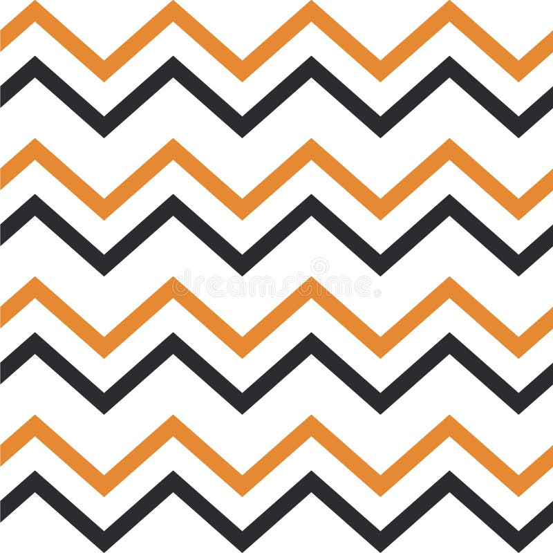 Chevron Seamless Pattern, Orange and Black, Patterns 29 3 2023 Stock ...