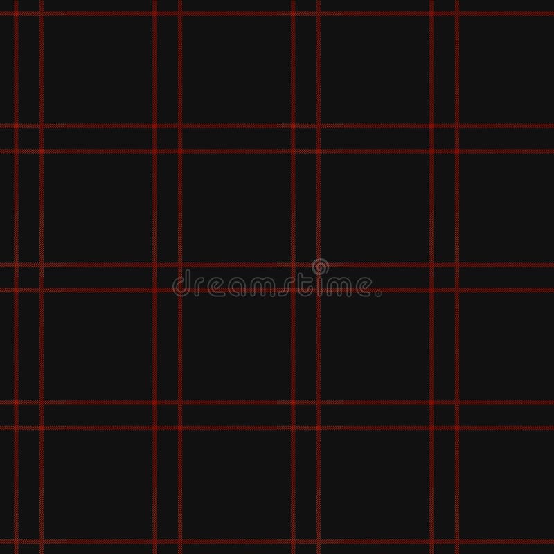 Window Pane Plaid Seamless Pattern, Red and Black, Patterns 26 5 2023 ...