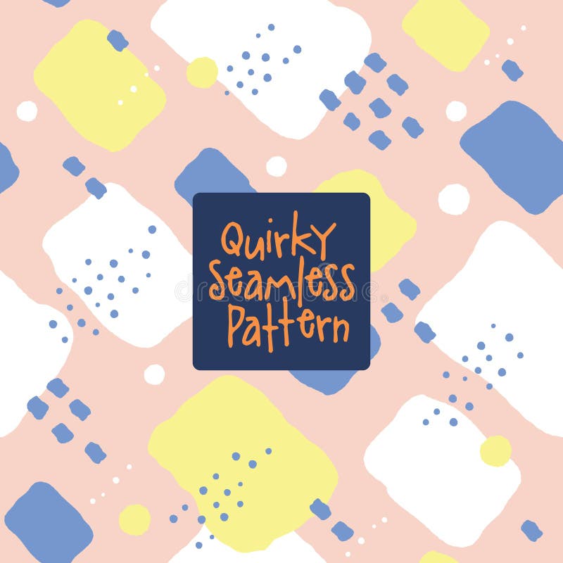 Series of Stylish Seamless Patterns in Abstract Print Motifs for ...