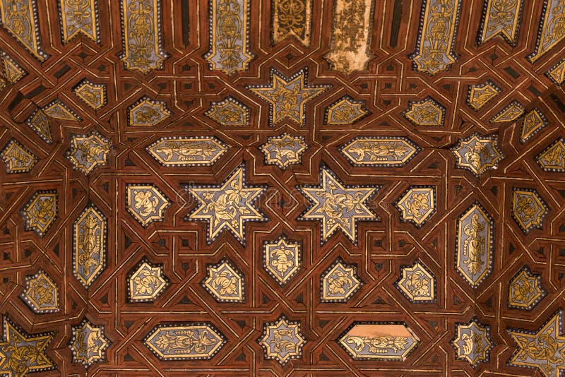 Patterns of Alhambra stock image. Image of artwork, royal - 103313309