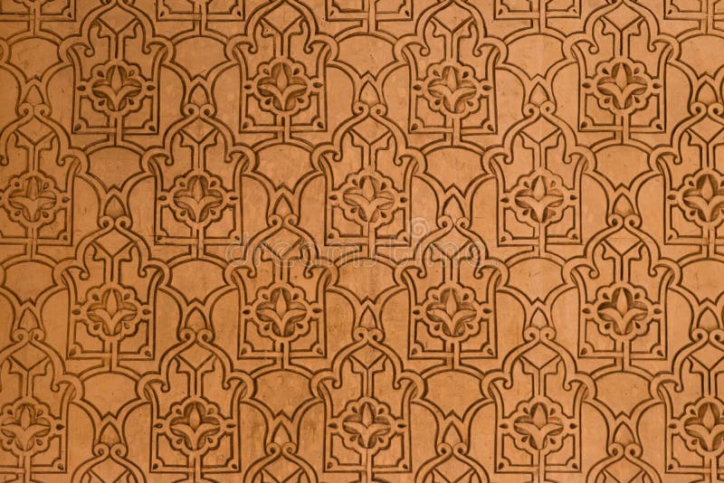 Patterns of Alhambra stock image. Image of spain, islam - 103313365