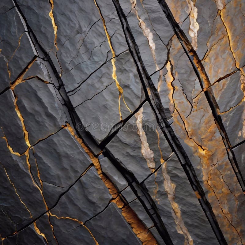 Patterns on Basalt Surfaces Illustrating Natural Erosion and Stone ...