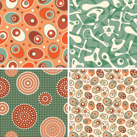 Patterns in bio style stock vector. Illustration of shape - 13989392