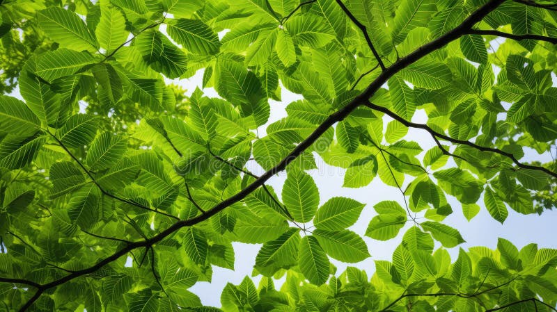 Patterns black walnut tree stock illustration. Illustration of hardwood ...
