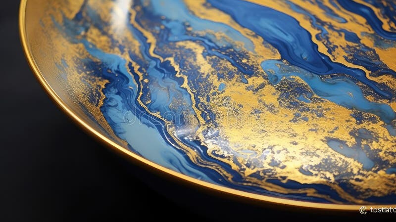 Patterns blue gold texture stock illustration. Illustration of detail ...