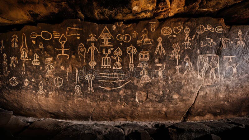 Patterns cave wall stock image. Image of preservation - 371897121