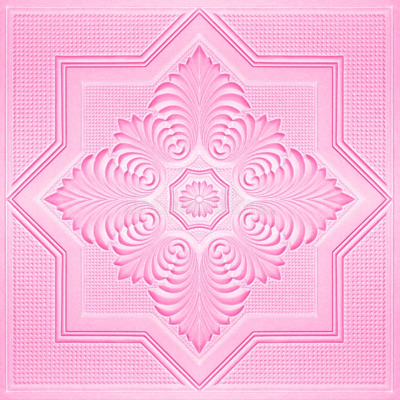 Patterns on the Ceiling Gypsum Sheets Stock Photo - Image of seamless ...