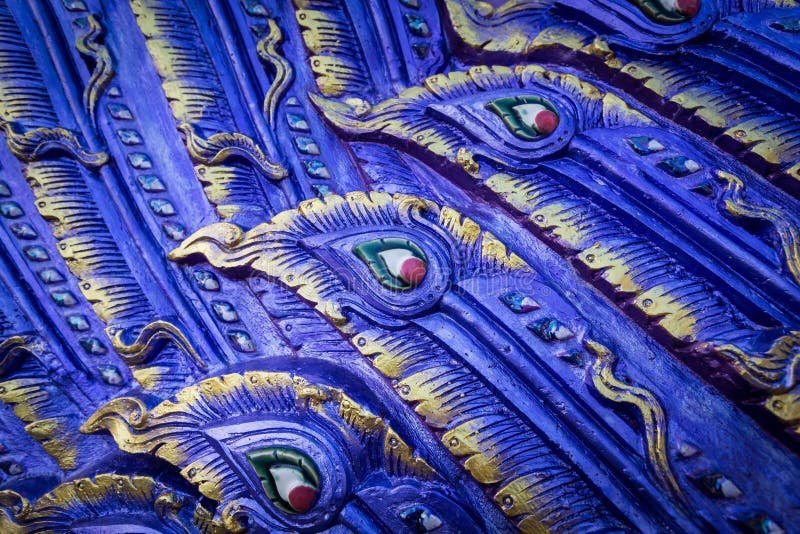 Patterns of Ceramics in the Temple,Backgrounds,Wat Ban Den,Chiang Mai ...